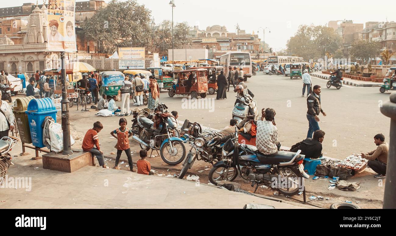 Chanpole bazar road hi-res stock photography and images - Alamy