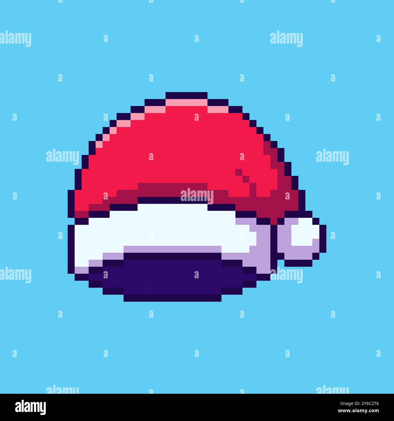 Pixel art Santa hat game asset design Stock Vector Image & Art - Alamy