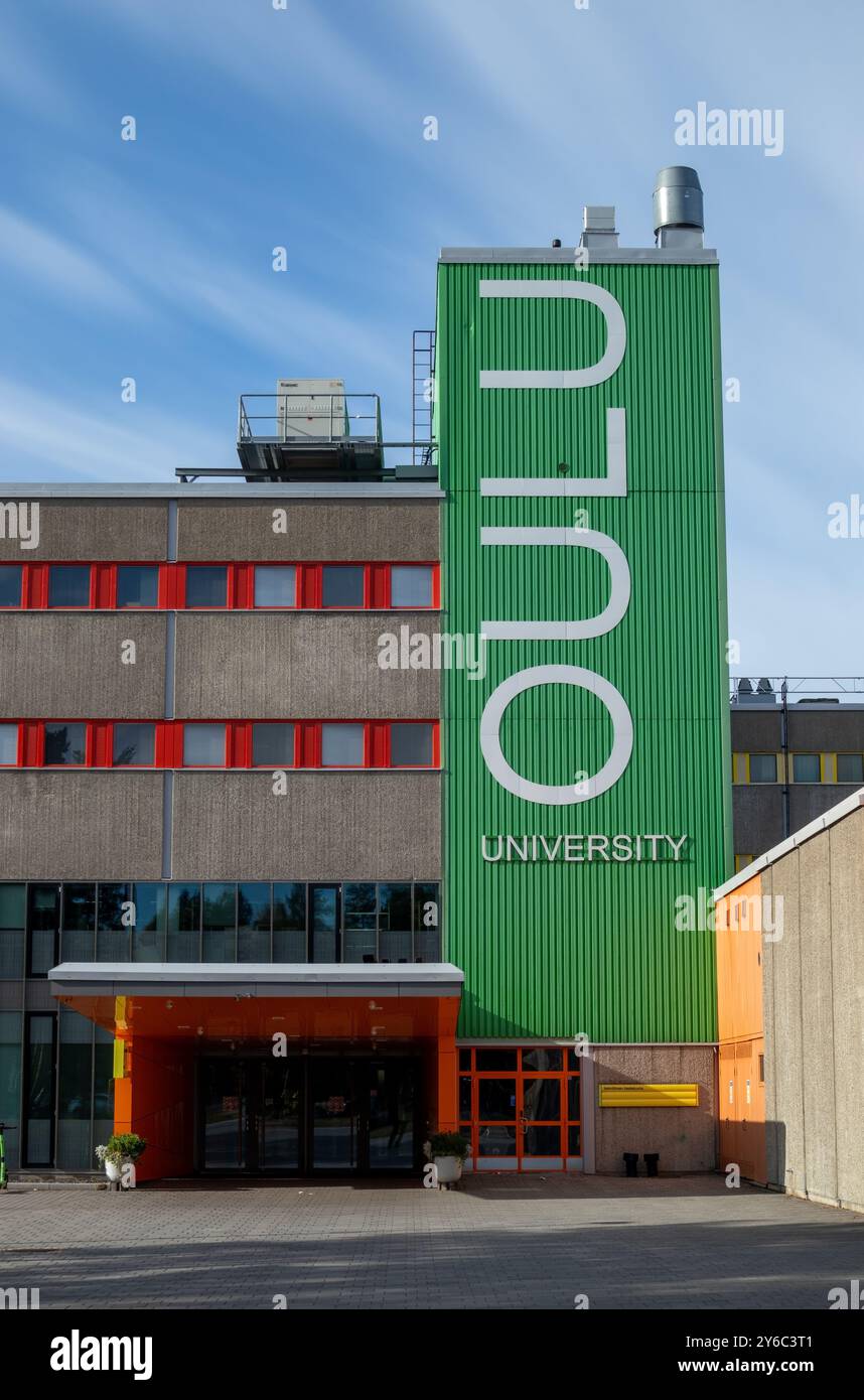 Oulu university (Oulun yliopisto) in Linnanmaa, Oulu Finland Stock Photo - Alamy