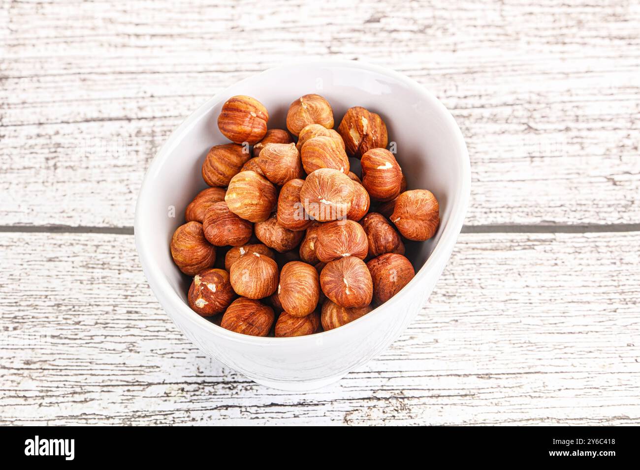 Heap of raw natural hazelnut kernel Stock Photo - Alamy