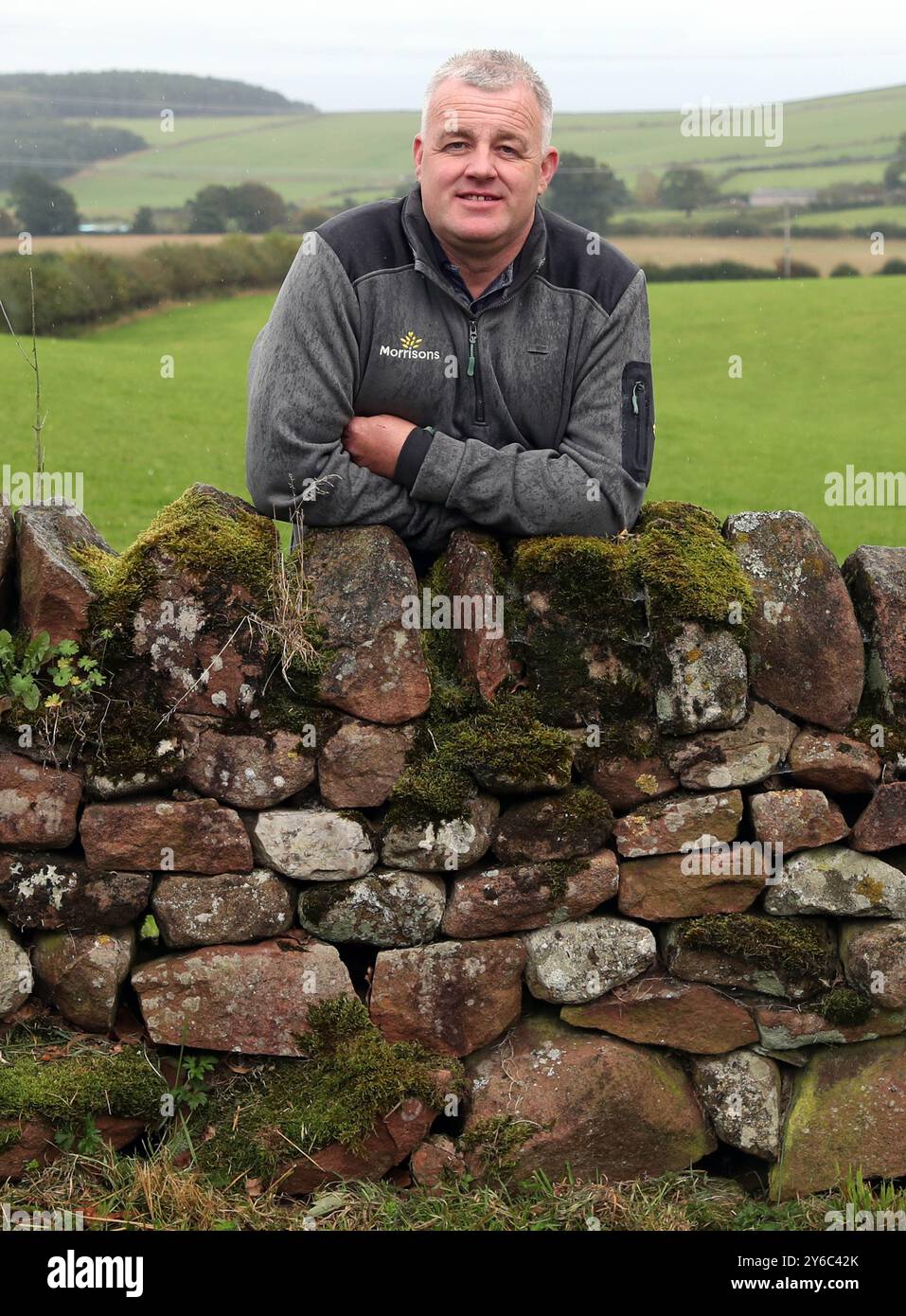 EDITORIAL USE ONLY Cumbrian farmer Paul Coates hosts the first 'British ...