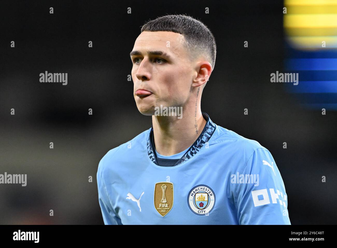 Phil Foden of Manchester City during the Carabao Cup match Manchester ...