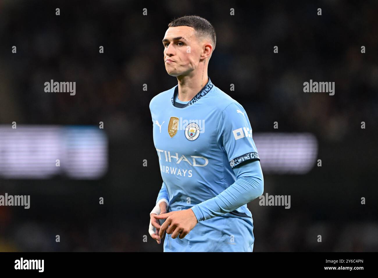 Phil Foden of Manchester City during the Carabao Cup match Manchester ...