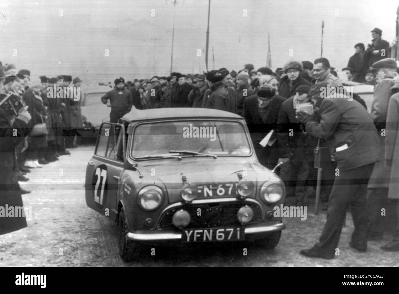 BRITISH MONTE CARLO TEAM ELISABETH JONES WITH CO DRIVER ALDERSMITH ...