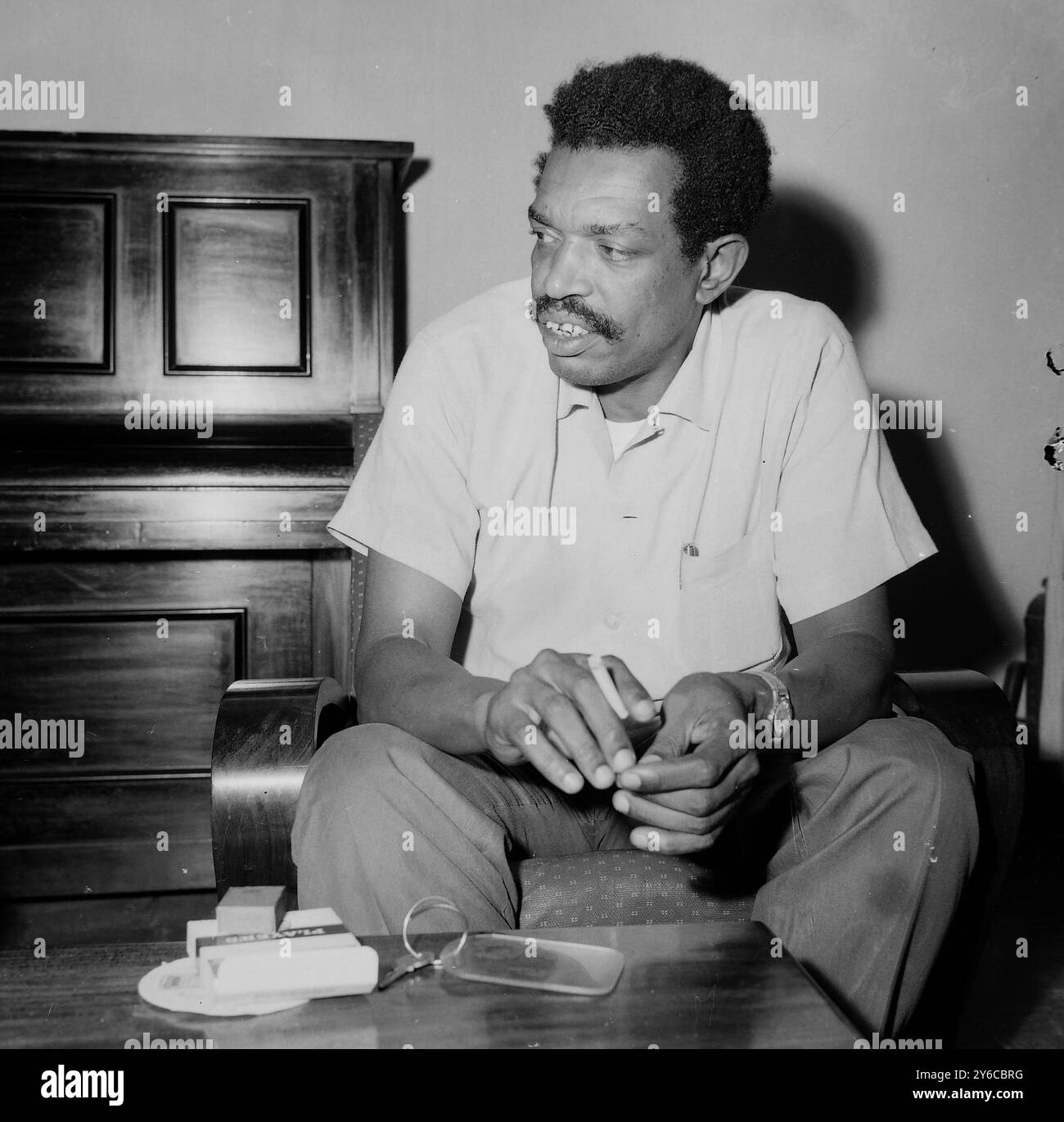 SHEIKH MOHAMMED BABU IN ZANZIBAR ; 13 JANUARY 1964 Stock Photo - Alamy