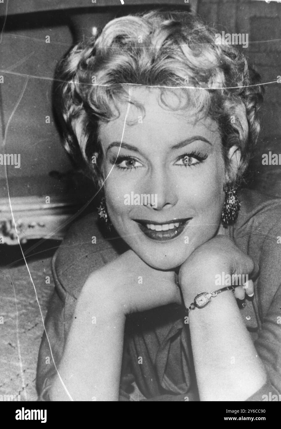 ACTRESS BARBARA EDEN IN HOLLYWOOD IN 1959 ; 8 JANUARY 1964 Stock Photo ...