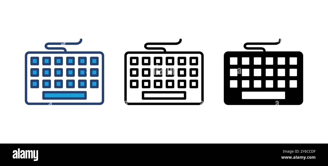 Keyboard icon vector. keyboard vector symbol Stock Vector Image & Art ...