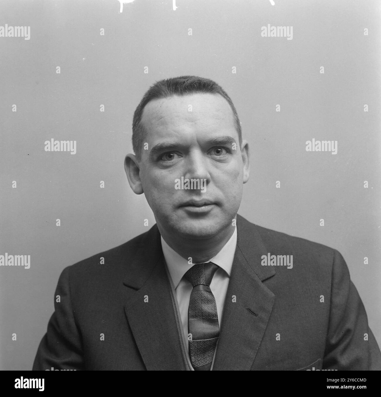 DANIEL F GILMORE PORTRAIT / ; 7 JANUARY 1964 Stock Photo - Alamy