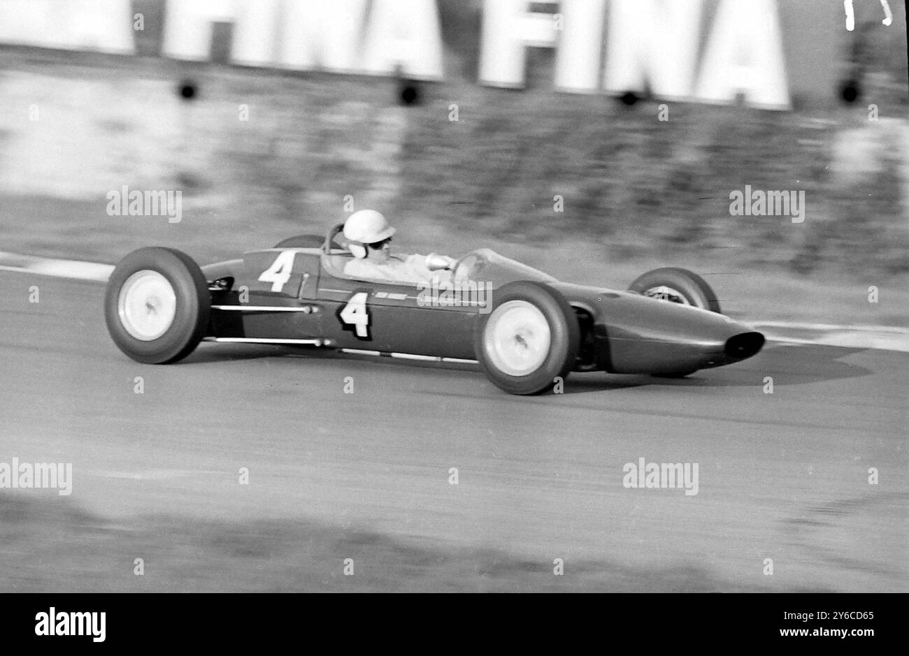 RACING DRIVER JOHN HINE AT ANGLO-EURO RACE AT BRANDS HATCH ; 3 JANUARY ...