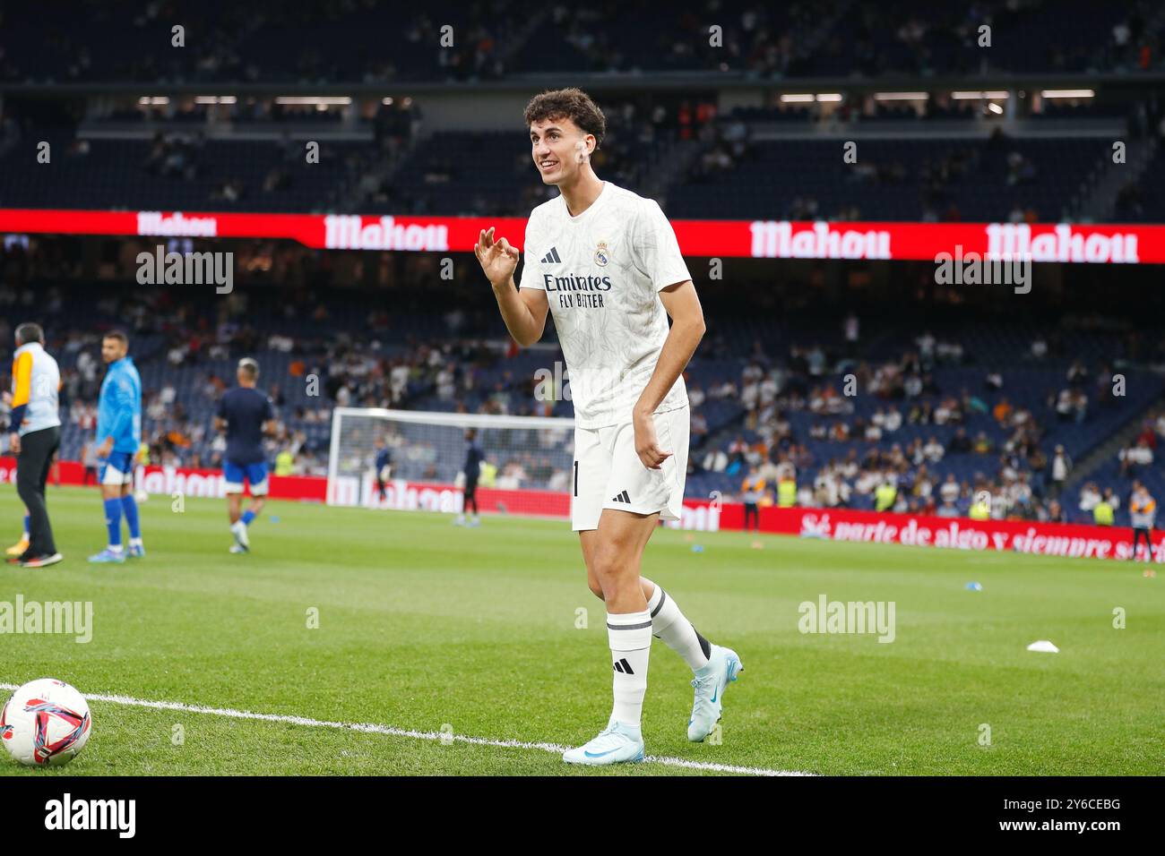 Madrid, Spain. 24th Sep, 2024. Jacobo Ramon (Real) Football/Soccer ...