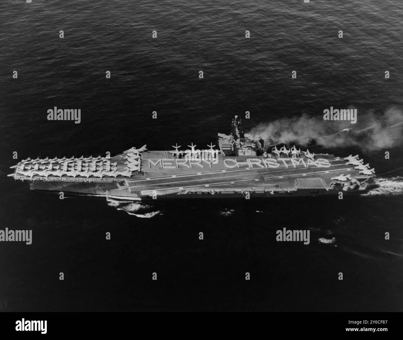 Aircraft carrier display Black and White Stock Photos & Images - Alamy