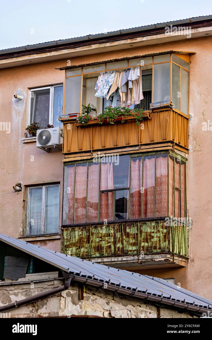The city of Hunedoara in romania Stock Photo - Alamy
