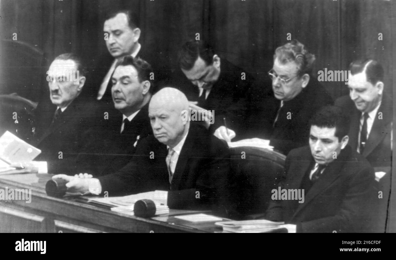 Leonid khrushchev Black and White Stock Photos & Images - Alamy