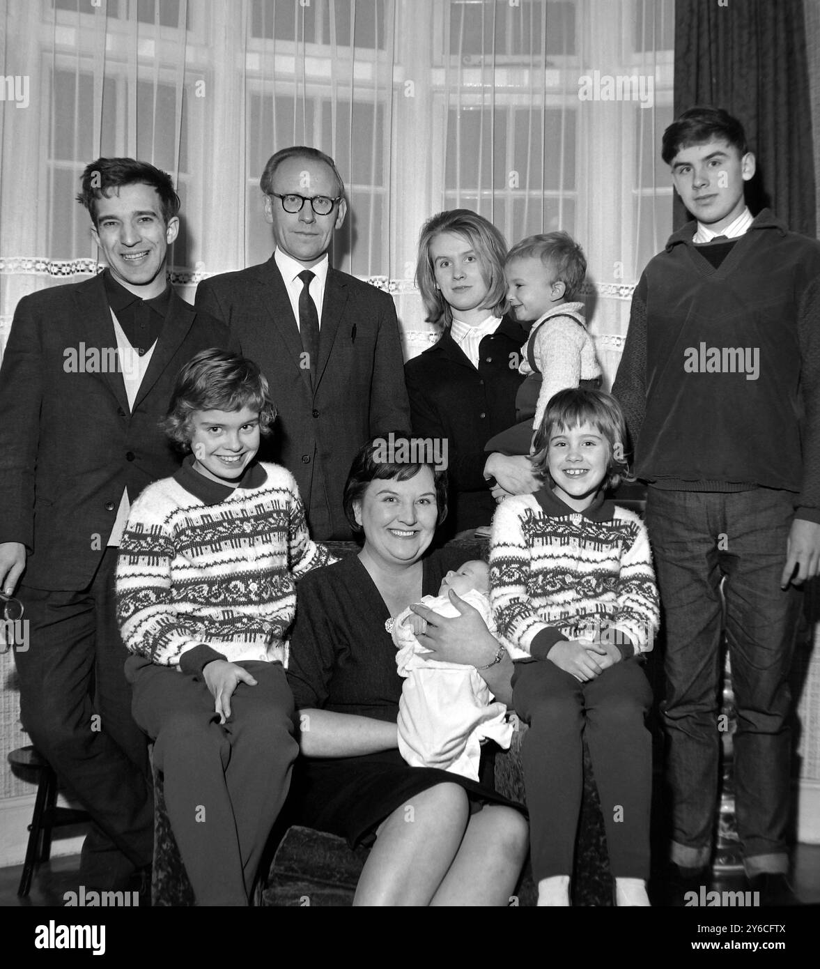16 DECEMBER 1963 VLADIMIR ASHKENAZY (BACK LEFT), THE FAMOUS RUSSIAN ...