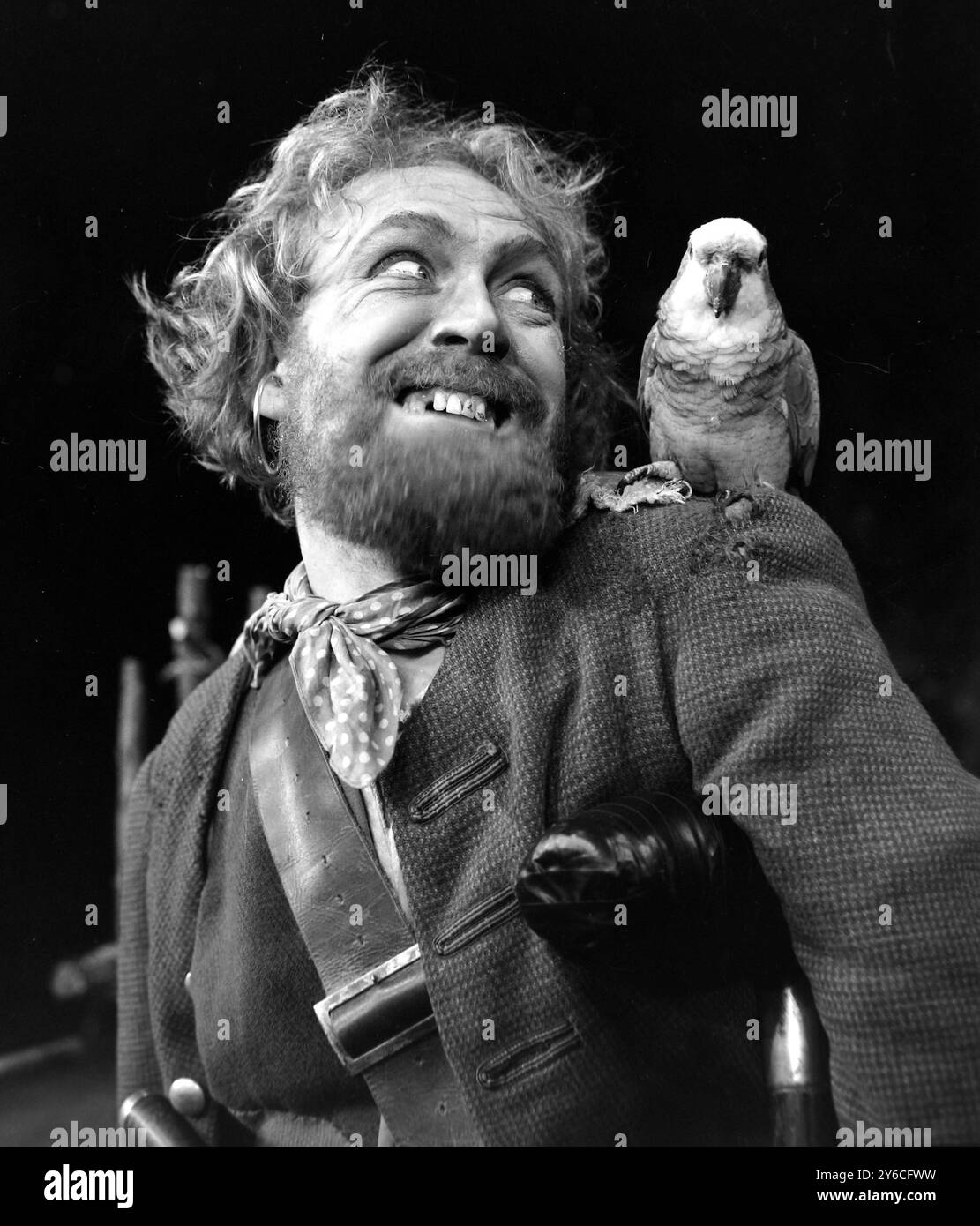 JOSS ACKLAND AND JACK SPRAT REHEARSING TREASURE ISLAND AT MERMAID ...