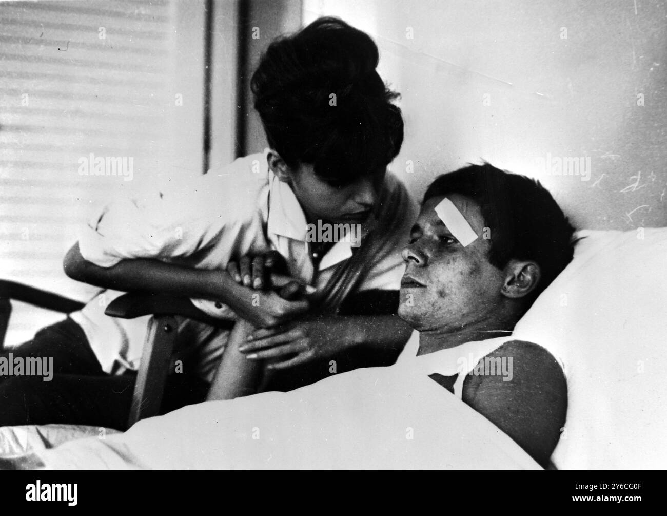 ACTRESS CATHERINE SPAAK WITH ACTOR FABRIZIO CAPUCCI IN ROME / ; 16 ...
