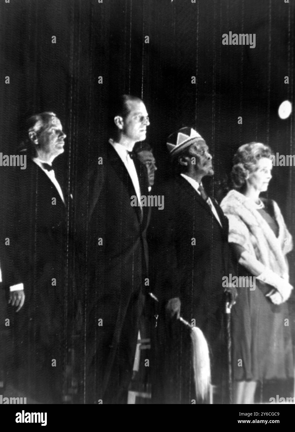 INDEPENDENCE OF KENYA - AFRICAN LEADER AND PREMIER OF KENYA JOMO ...