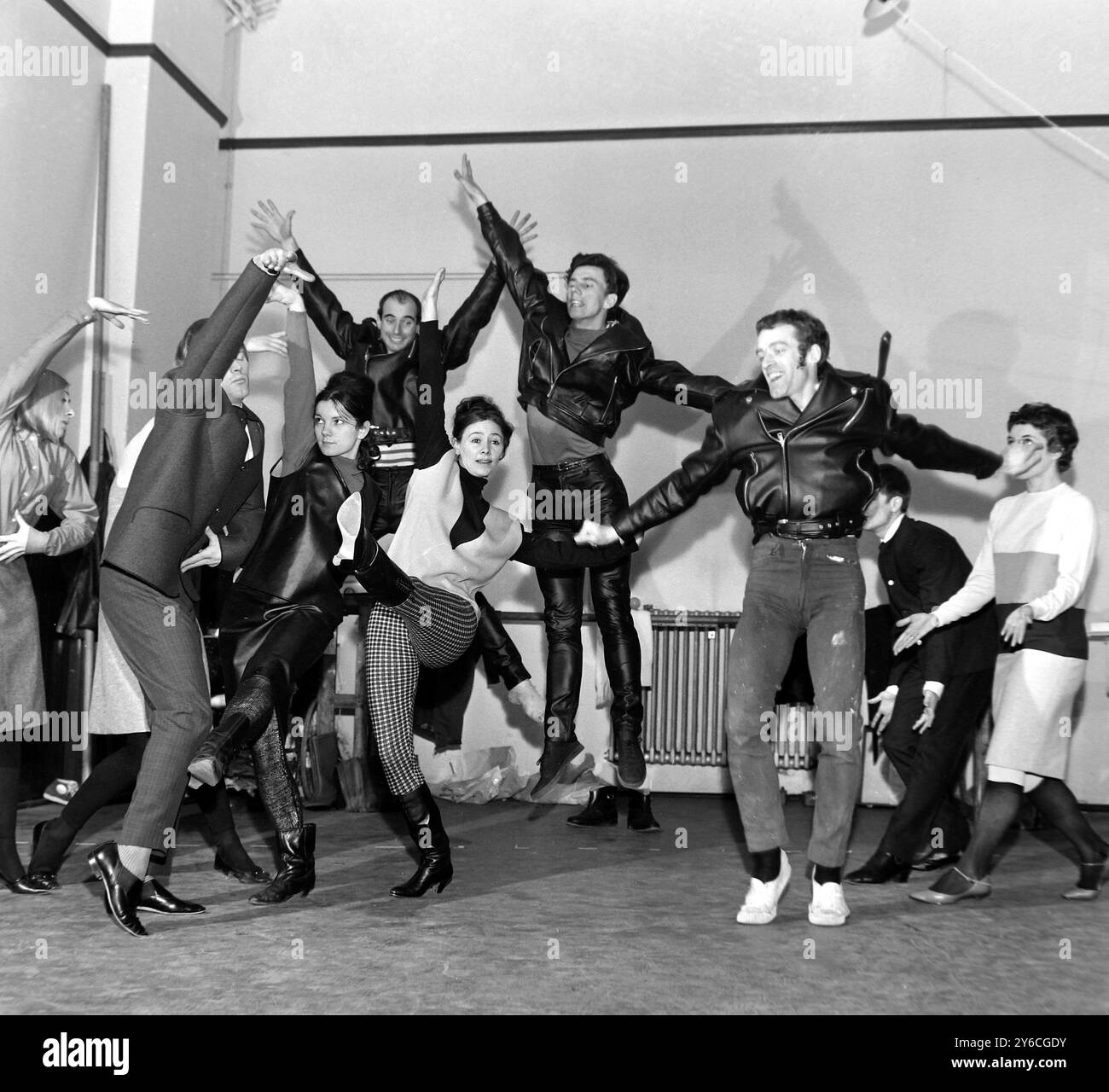 12 DECEMBER 1963 ROCK BALLET 'MODS AND ROCKERS' WITH A SCORE WRITTEN BY ...