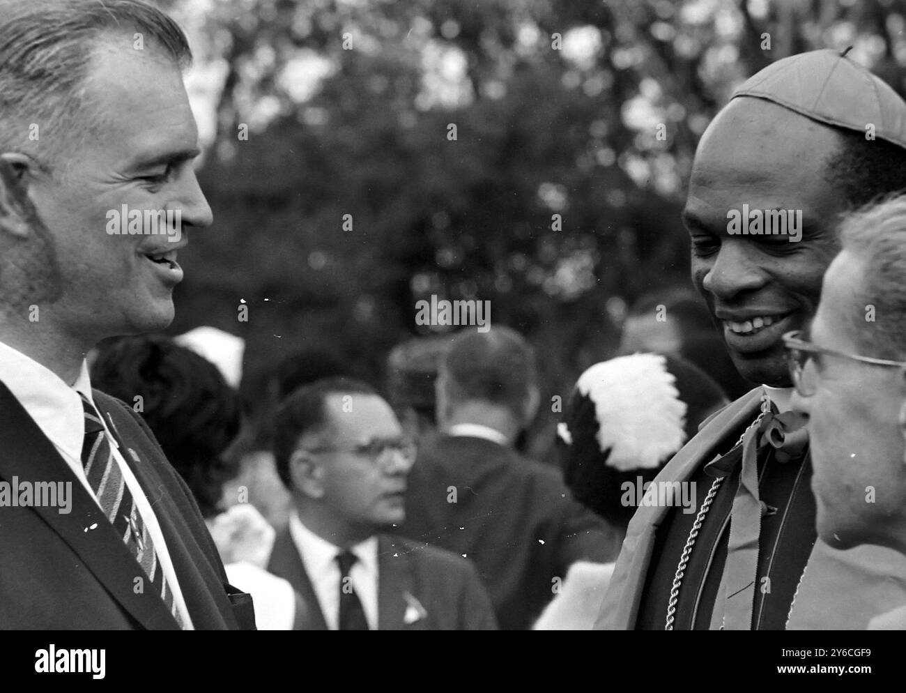 INDEPENDENCE OF KENYA - MENNEN WILLIAMS TALKS TO CARDINAL LAUREAN ...