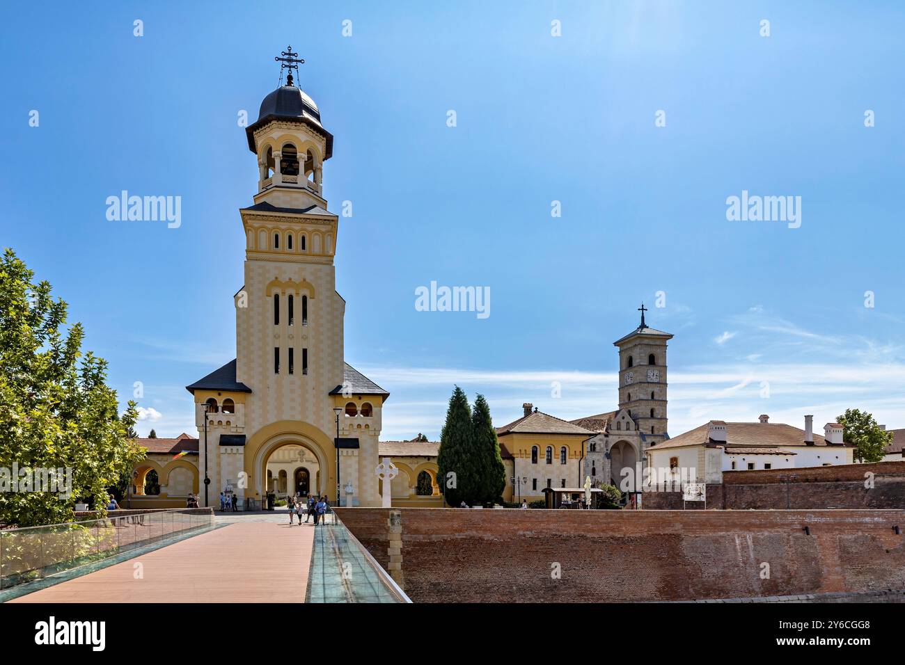 The Orthodox Church of Alba Carolina in Alba Iulia Stock Photo - Alamy