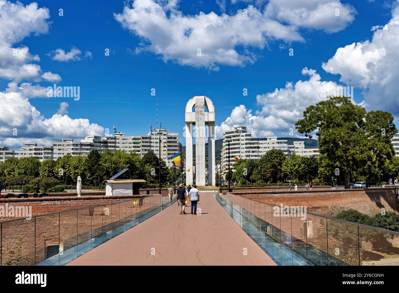 The city of Alba Iulia in Romania Stock Photo - Alamy