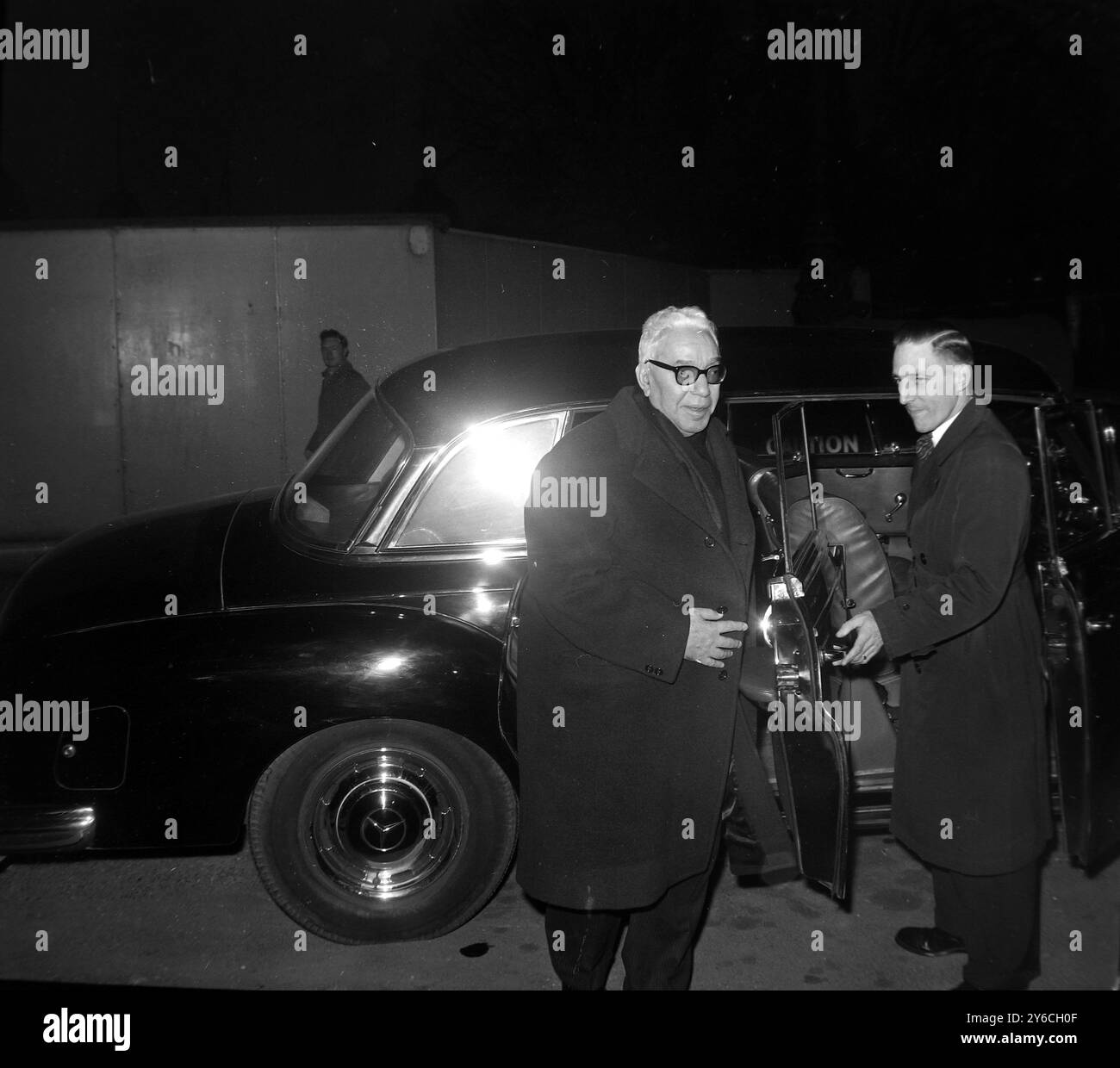 LIBYAN AMBASSADOR ABDUSSALAM BUSAIRI IN LORD MANCROFT TALKS IN LONDON ...