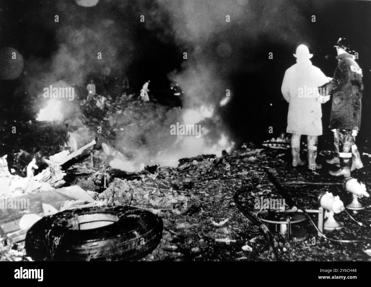 AVIATION PLANE BOEING 707 CRASHED IN MARYLAND ; 9 DECEMBER 1963 Stock ...