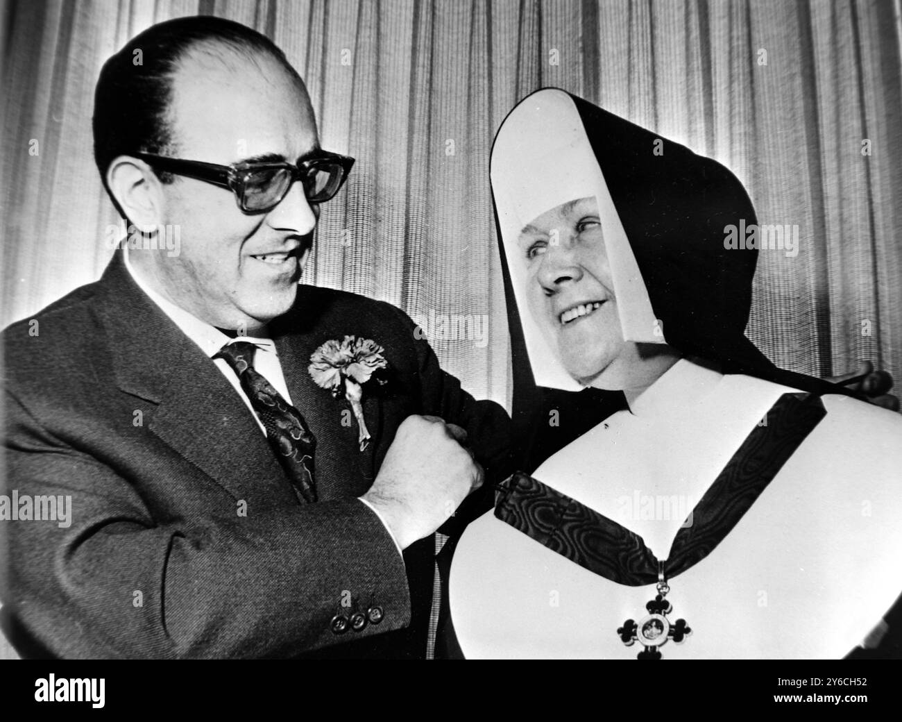 HONOURED SISTER HELEN PATRICIA WITH VICTOR SANCHEZ MESAS IN MALVERN ; 8 ...