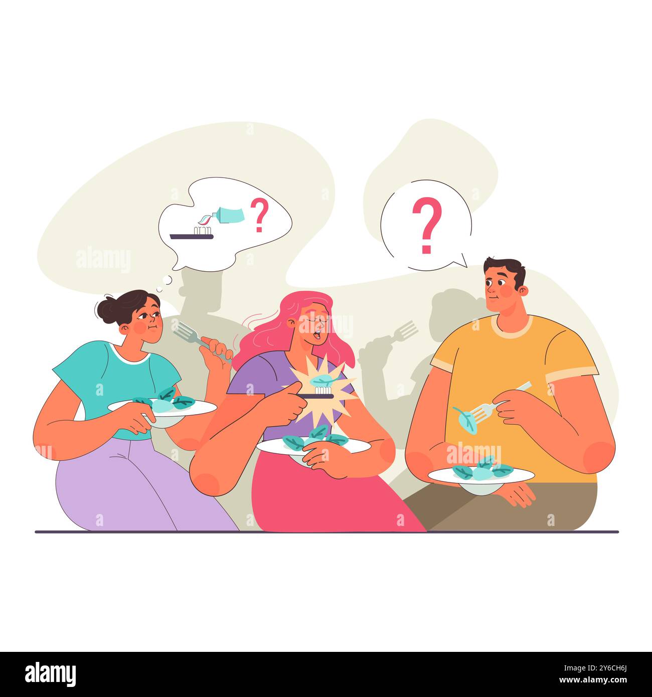 Uniqueness and individuality. Object standing out from the crowd ...