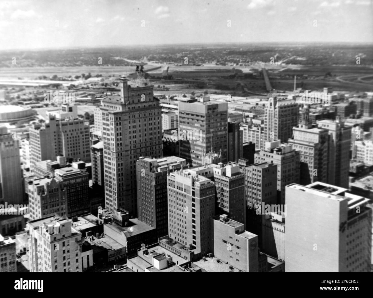 DOWNTOWN DALLAS CITY CENTRE , TEXAS ; 4 DECEMBER 1963 Stock Photo - Alamy