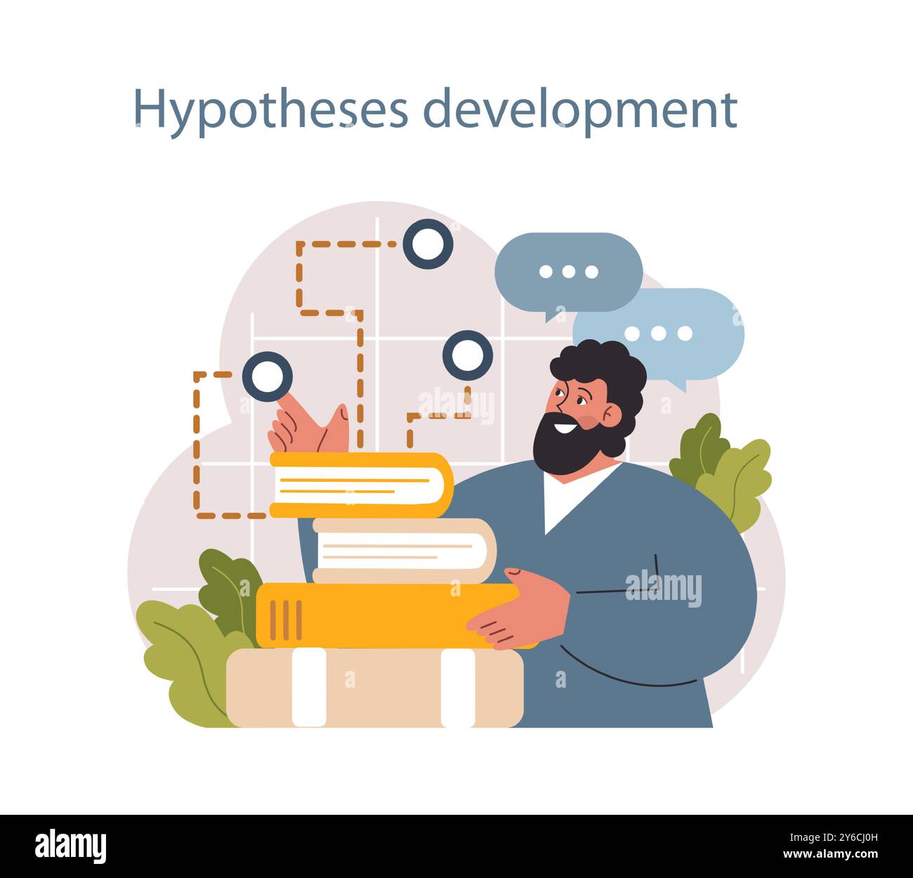 Vision hypothesis Stock Vector Images - Alamy