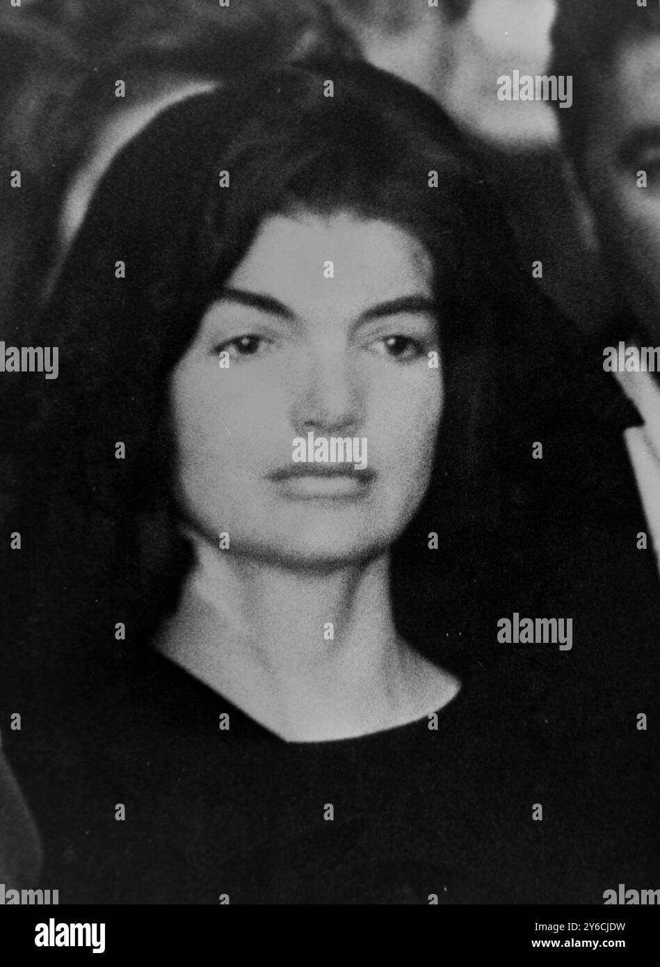 Kennedy jackie funeral 1963 Black and White Stock Photos & Images - Alamy