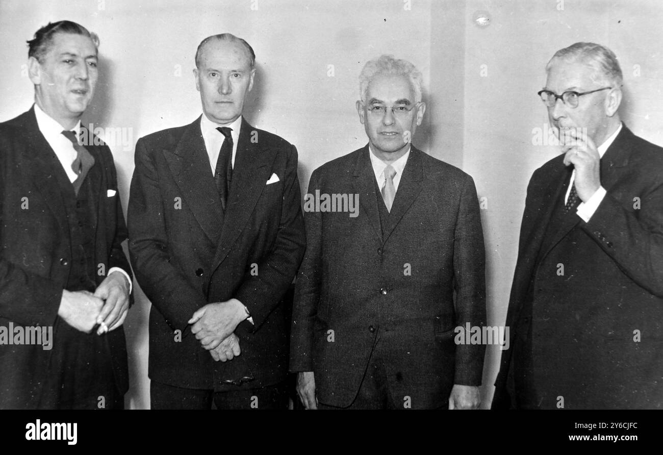 SOVIET PROFESSOR A R LURIA WITH CHRTICHLEY, LORD RUSSEL BRAIN AND ...
