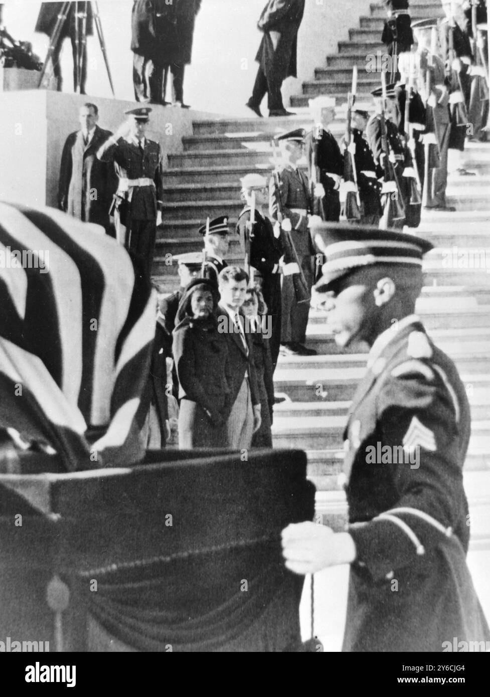 FUNERAL OF US AMERICAN PRESIDENT JOHN F KENNEDY JFK IN WASHINGTON ...