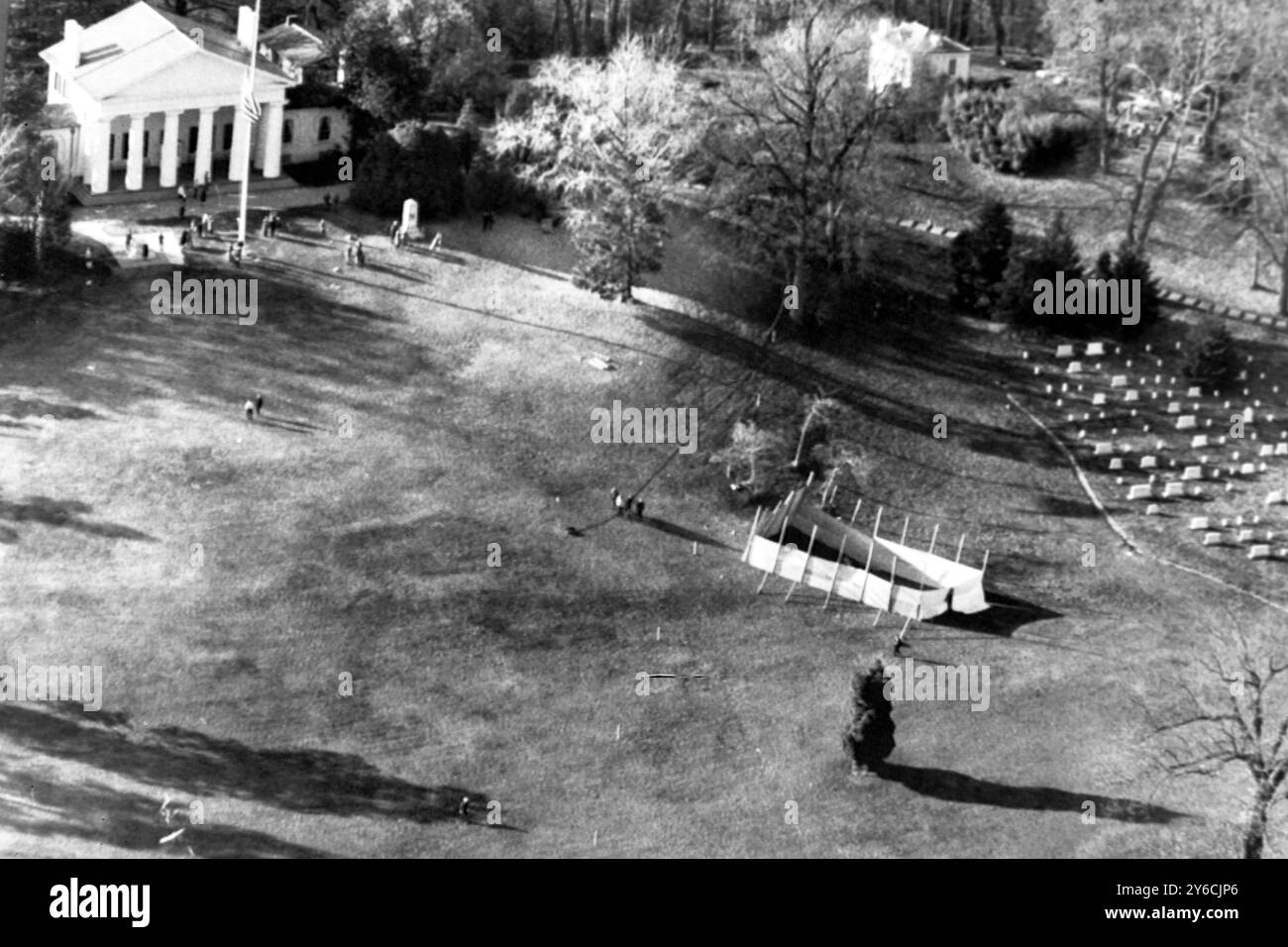 ASSASSINATION OF US AMERICAN PRESIDENT JOHN F KENNEDY JFK - VIEW OF ...