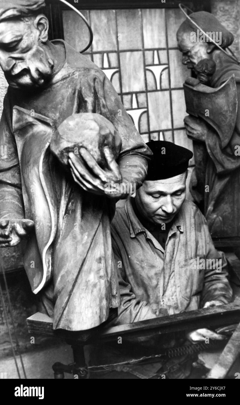 FIGURES OF APOSTLES FROM 500 YEAR OLD TOWN HALL CLOCK IN PRAGUE / ; 22 ...