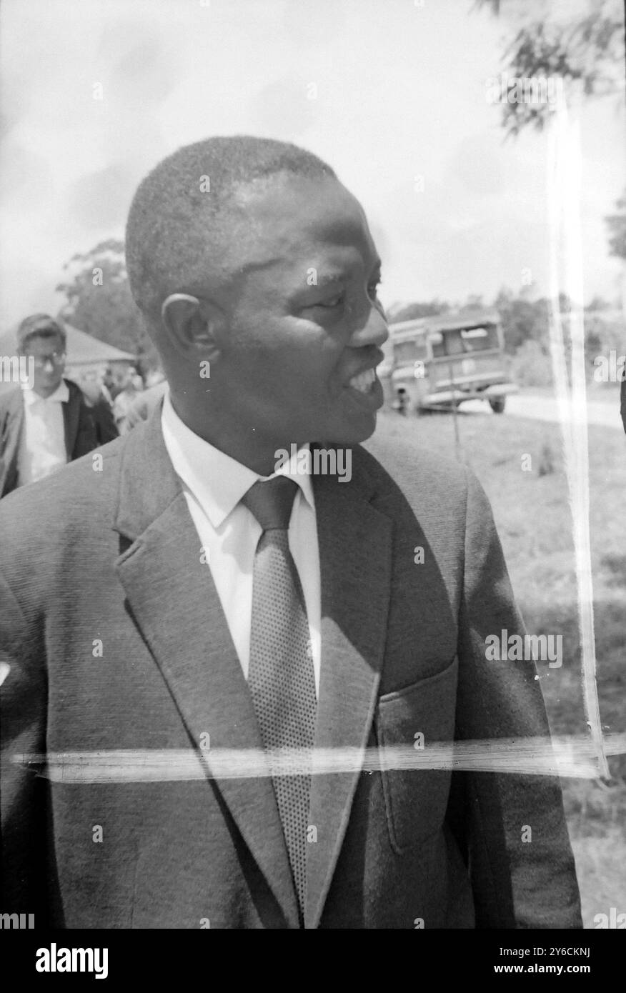 CHIEF DOUGLAS N'DAMAS IN TRANSKEI / ; 19 NOVEMBER 1963 Stock Photo - Alamy
