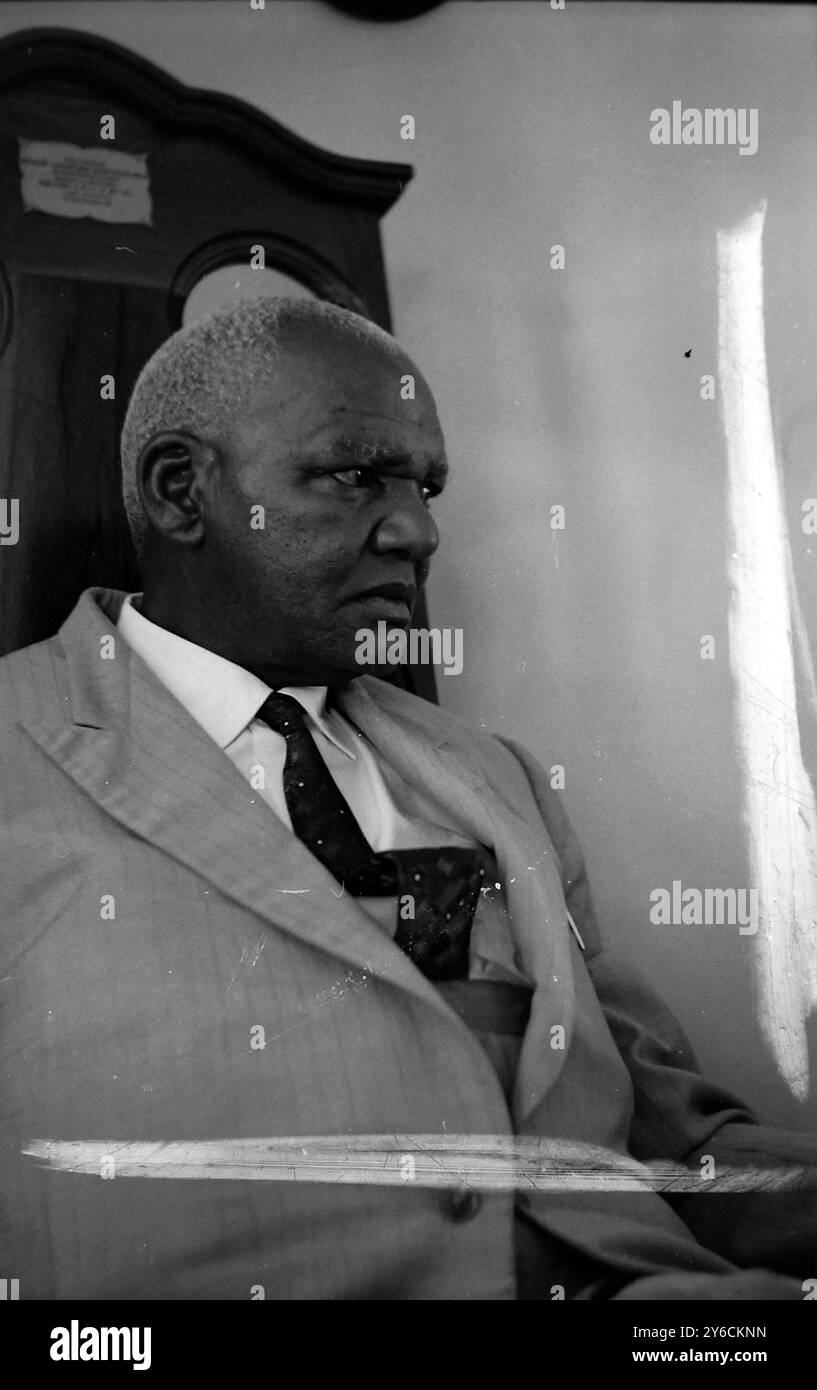 VICTOR POTO IN TRANSKEI / ; 19 NOVEMBER 1963 Stock Photo - Alamy