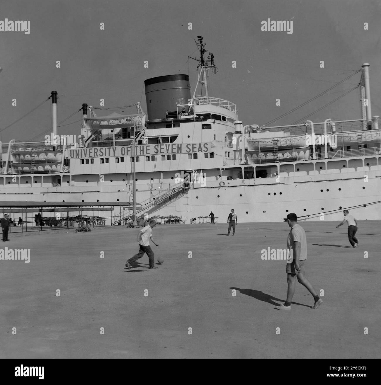 SHIP UNIVERSITY OF SEVEN SEAS IN PIRAEUS STUDENT FOOTBALL ; 20 NOVEMBER ...