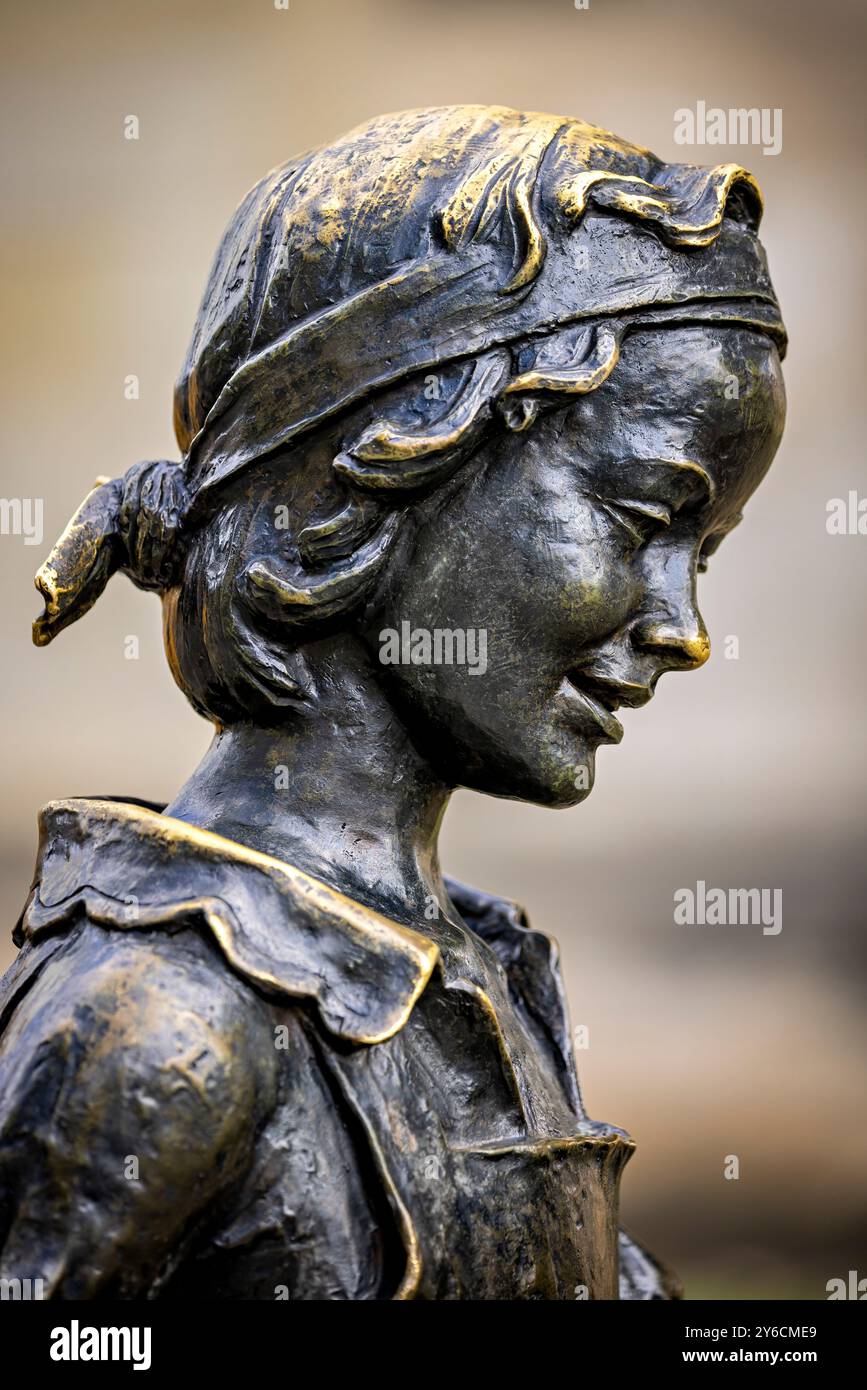 Statue in the fortress city of Alba Iulia in romania Stock Photo - Alamy
