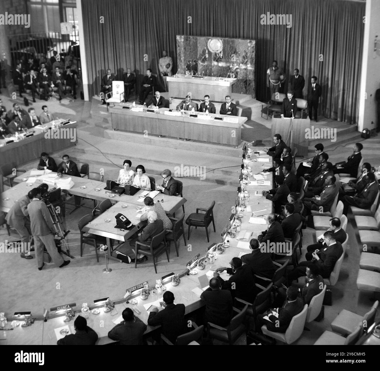 ORGANISATION OF AFRICAN UNITY MEETING IN ADDIS ABABA, ETHIOPIA WITH ...