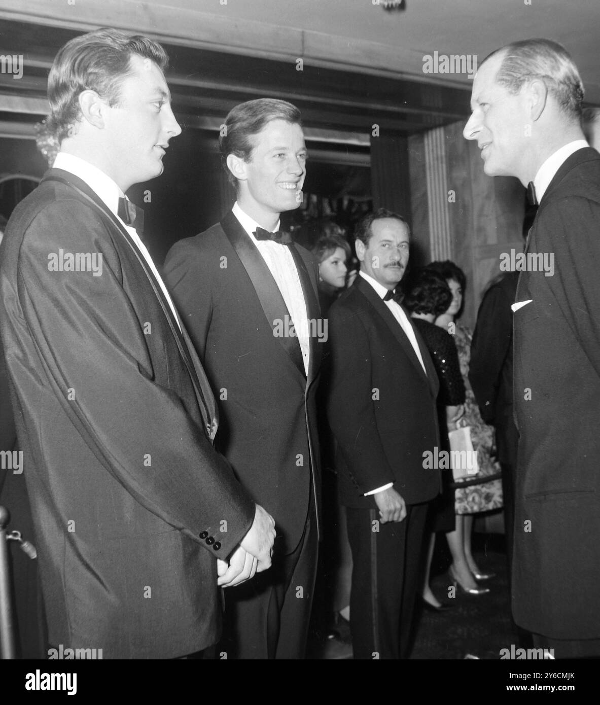JAMES MITCHAM AND PETER FONDA WITH PRINCE PHILIP IN LONDON / ; 18 ...