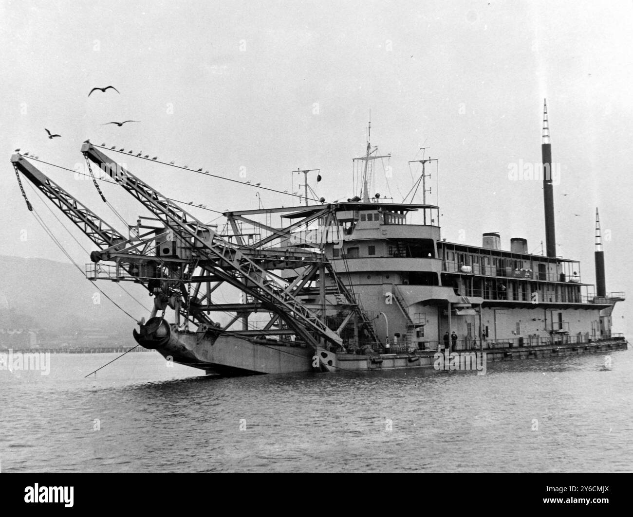 CUTTER SHIP KHOFO ON TESTING IN ROSNEATH, SCOTLAND ; 19 NOVEMBER 1963 ...