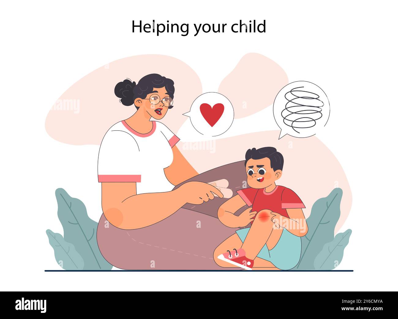 Good action or deed. Concept of support and kindness sharing in family ...