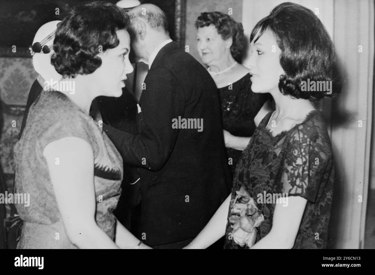 WIFE OF SAUDI ARABIAN SHEIKH HAFIZ WAHBA AND ELSA MARIA VILLANUEVA IN ...