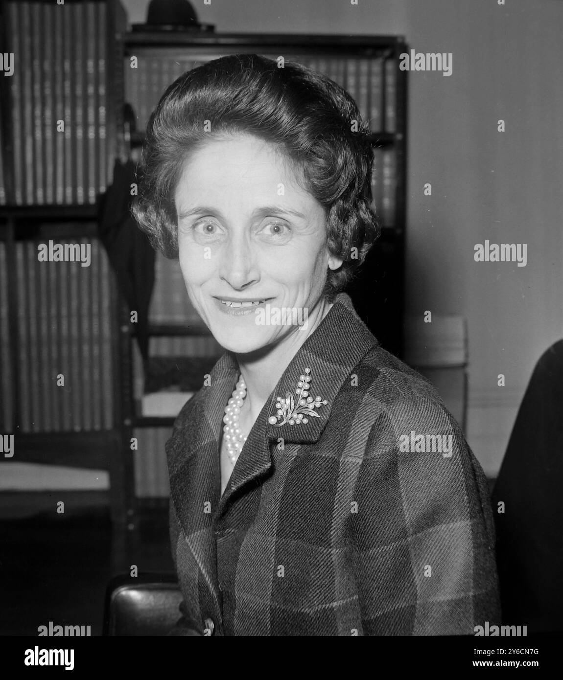 ISOBEL HARPHAM WIFE OF NEW AMBASSADOR TO BULGARIA ; 12 NOVEMBER 1963 ...