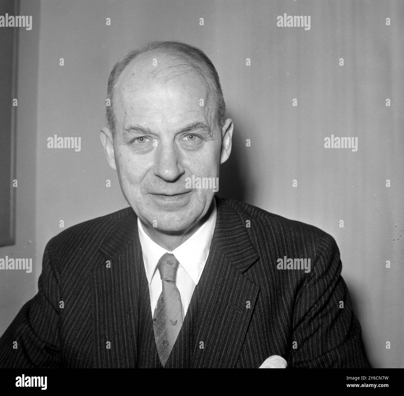 HARPHAM W - NEW AMBASSADOR TO BULGARIA ; 12 NOVEMBER 1963 Stock Photo ...