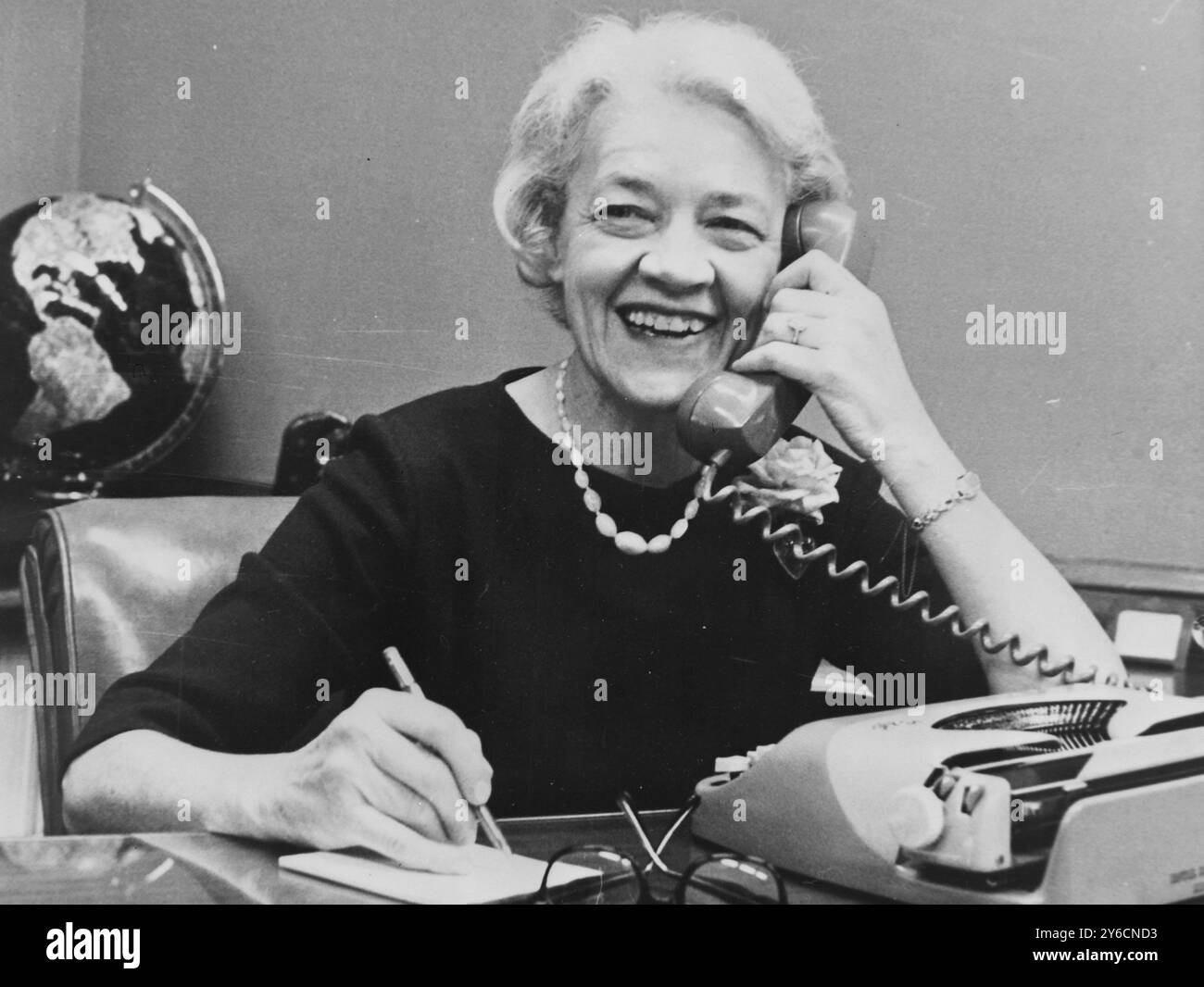 MARGARET CHASE SMITH PORTRAIT / ; 12 NOVEMBER 1963 Stock Photo - Alamy
