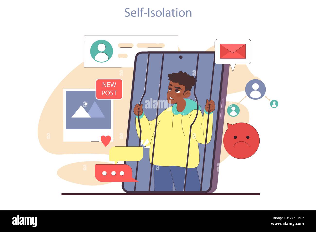 Negative aspect and bad impact of social media. Psychological effect of ...