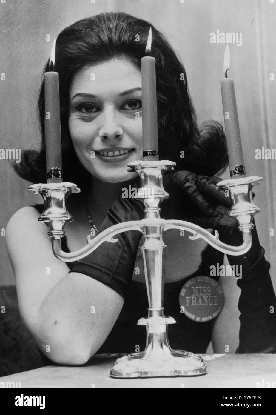 MISS FRANCE MUGUETTE FABRIS AT BEAUTY CONTEST MISS WORLD IN LONDON ...